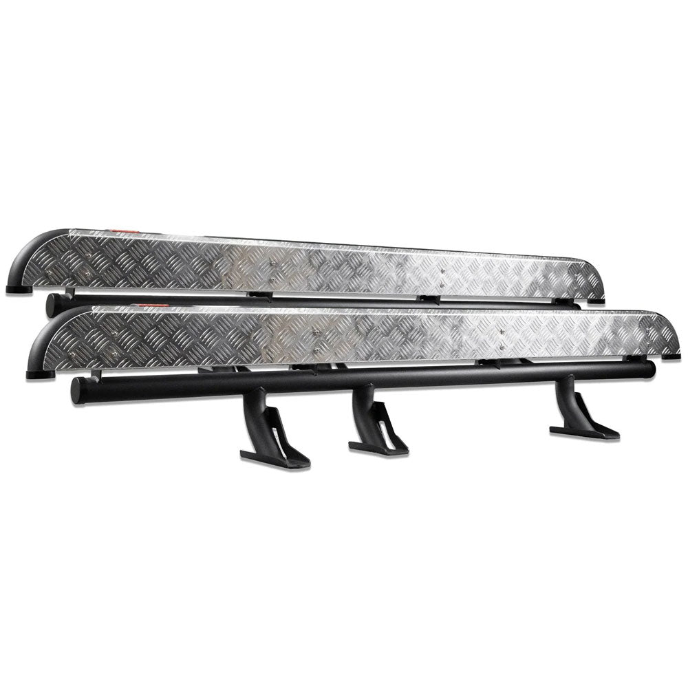 Land Cruiser 105 series 1998-2007 309SBK Side Step Package (Sand Black) - SKU MCC-01014-309SBS