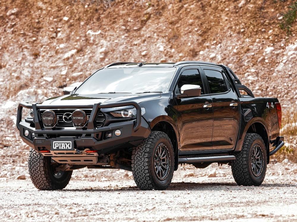 PIAK Genesis 4x4 Loop Bull Bar | Orange Recovery & Grey Bash – Mazda BT ...