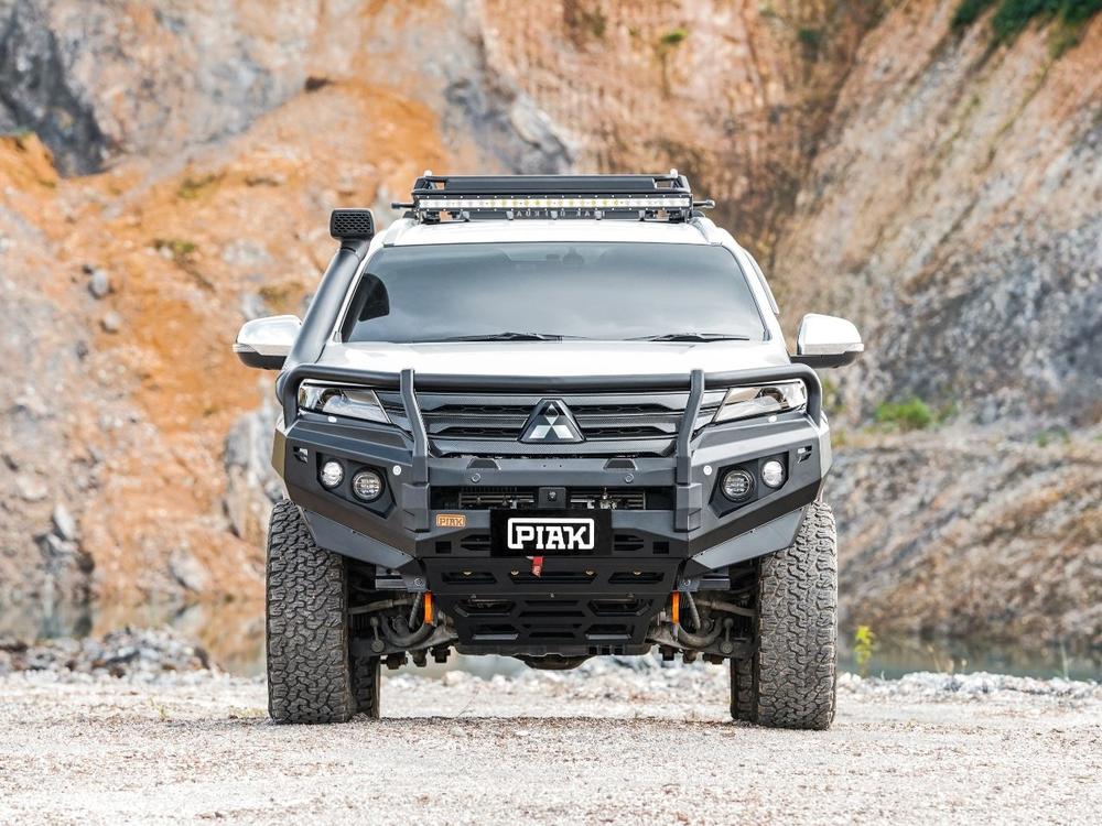 PIAK Elite 3-Loop Bull Bar for Mitsubishi Pajero Sport QE & QF (2020 ...