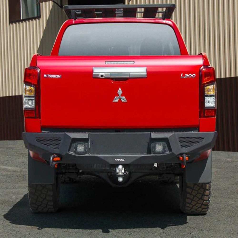 Aluminium Rear Bumper Mitsubishi Triton MR 2019+ (not compatible with ...