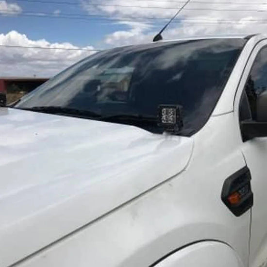 LED Light Bonnet Mount brackets (No lights) Suitable For Ford – (pair)