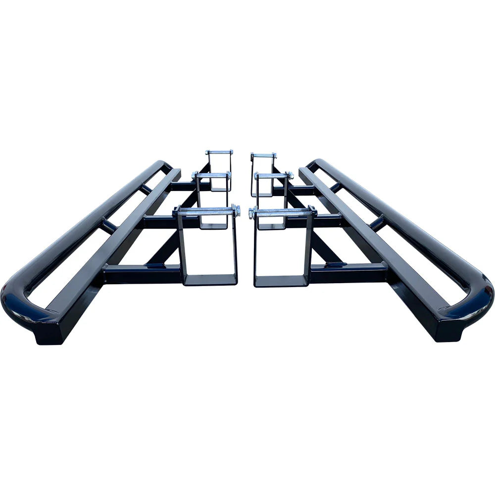 Phat Bars ANGLED Rock Sliders / Side steps Suitable For Ford Ranger PX1 ...