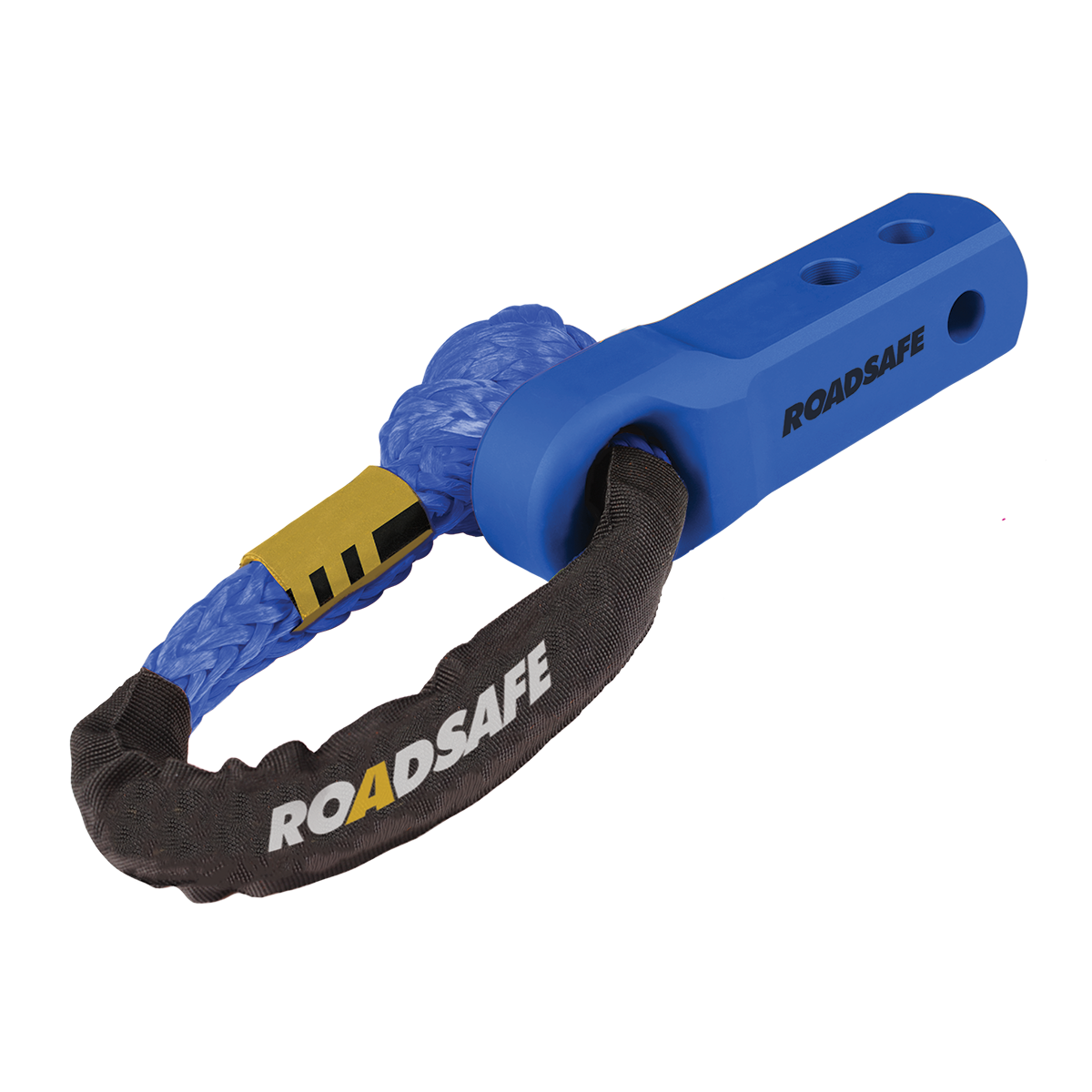 Roadsafe 4WD BLUE ALLOY RECOVERY HITCH & SOFT SHACKLE (RTHSSBKIT)