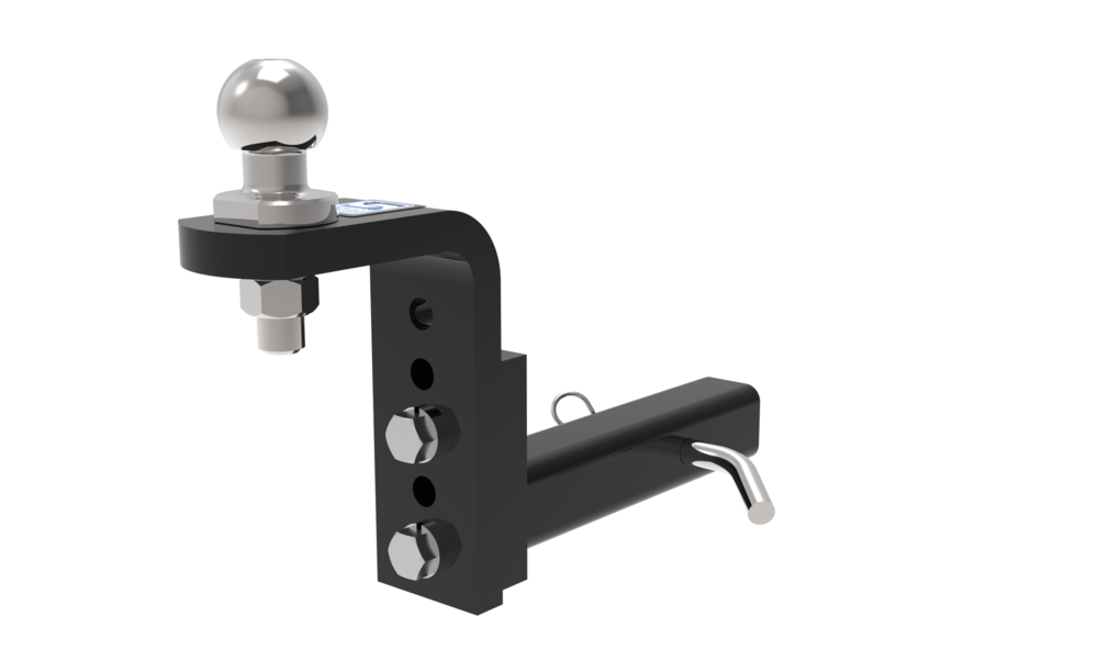 Hayman Reese Adjustable Towball Mount Kit – 181mm Drop / 150mm Rise ...