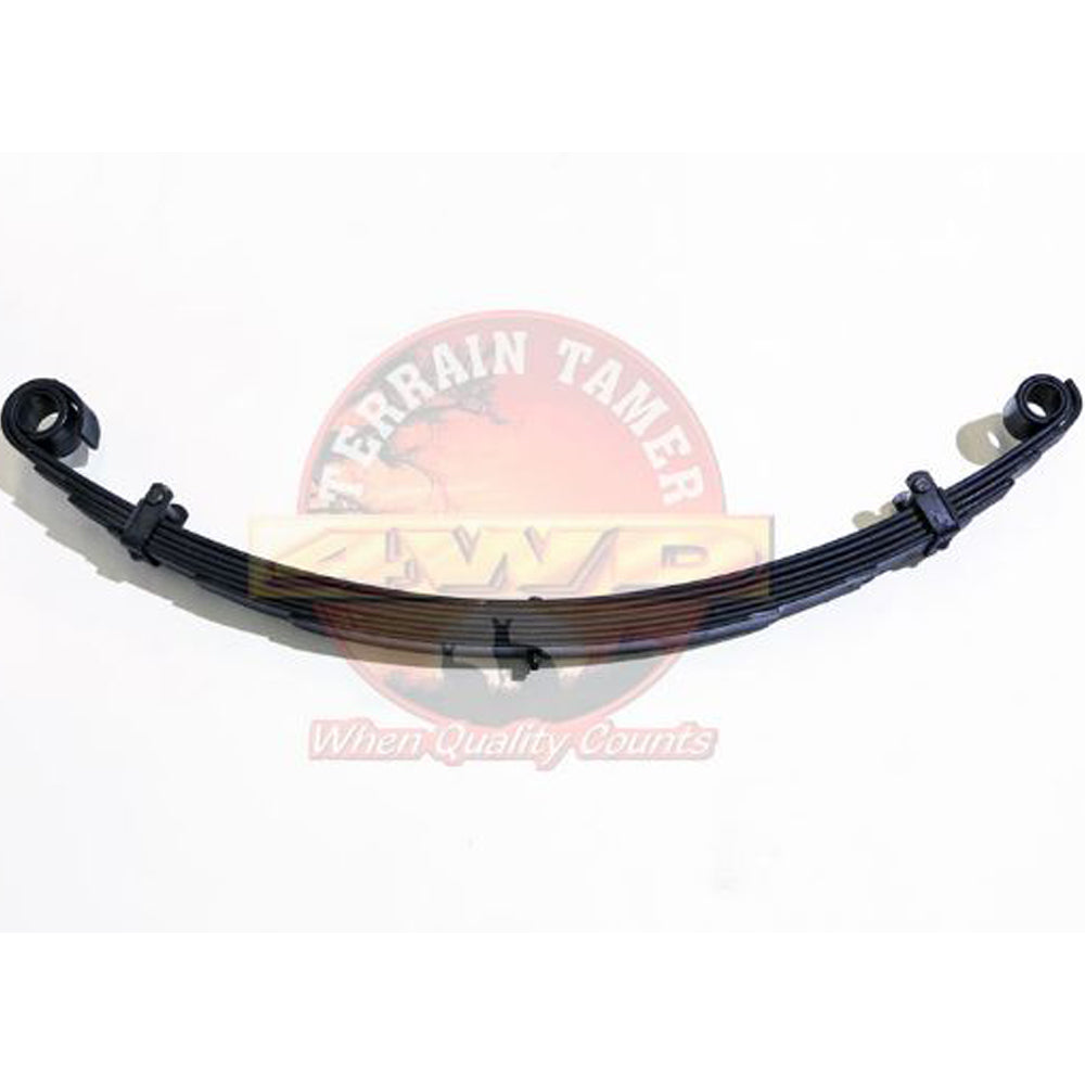 LEAF SPRING FRONT DRIVERS SIDE RAISED 50MM TO 100KG SWB LWB