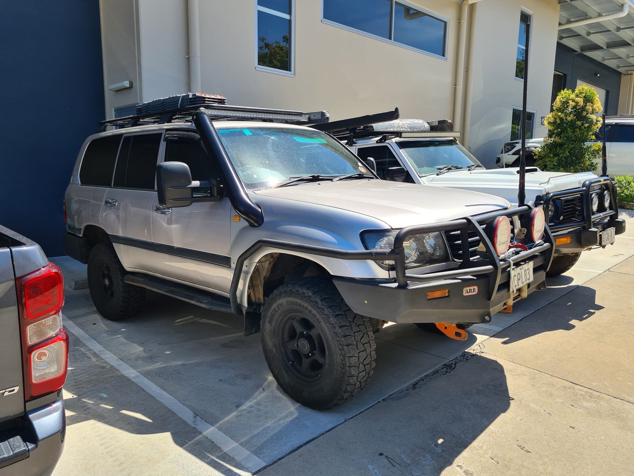 Suitable for Toyota Landcruiser 100/105 Series 5″ Stainless Steel ...