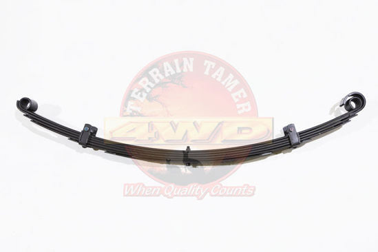 LEAF SPRING FRONT RAISED 50MM 35 TO 50KG H/D PASSENGER SIDE