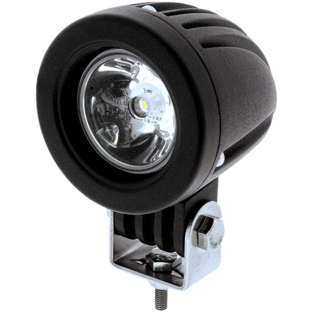 2inch Round LED Worklamp 9-36V, 10W, 1 LED, 1,000 lumens, black housing ...
