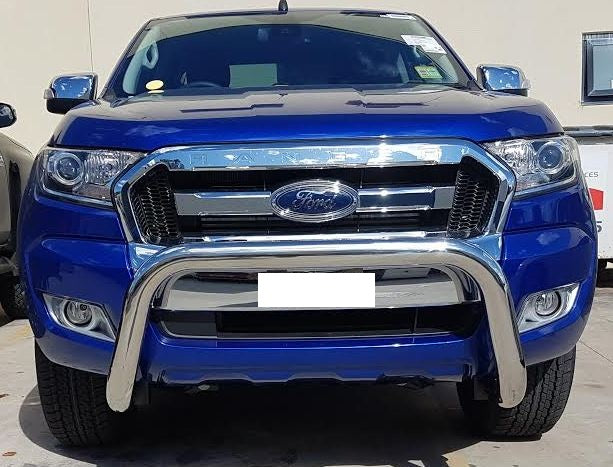Ford Ranger PX2 PX3 2015-2019 Nudge Bar Stainless Steel (Suits Tech ...