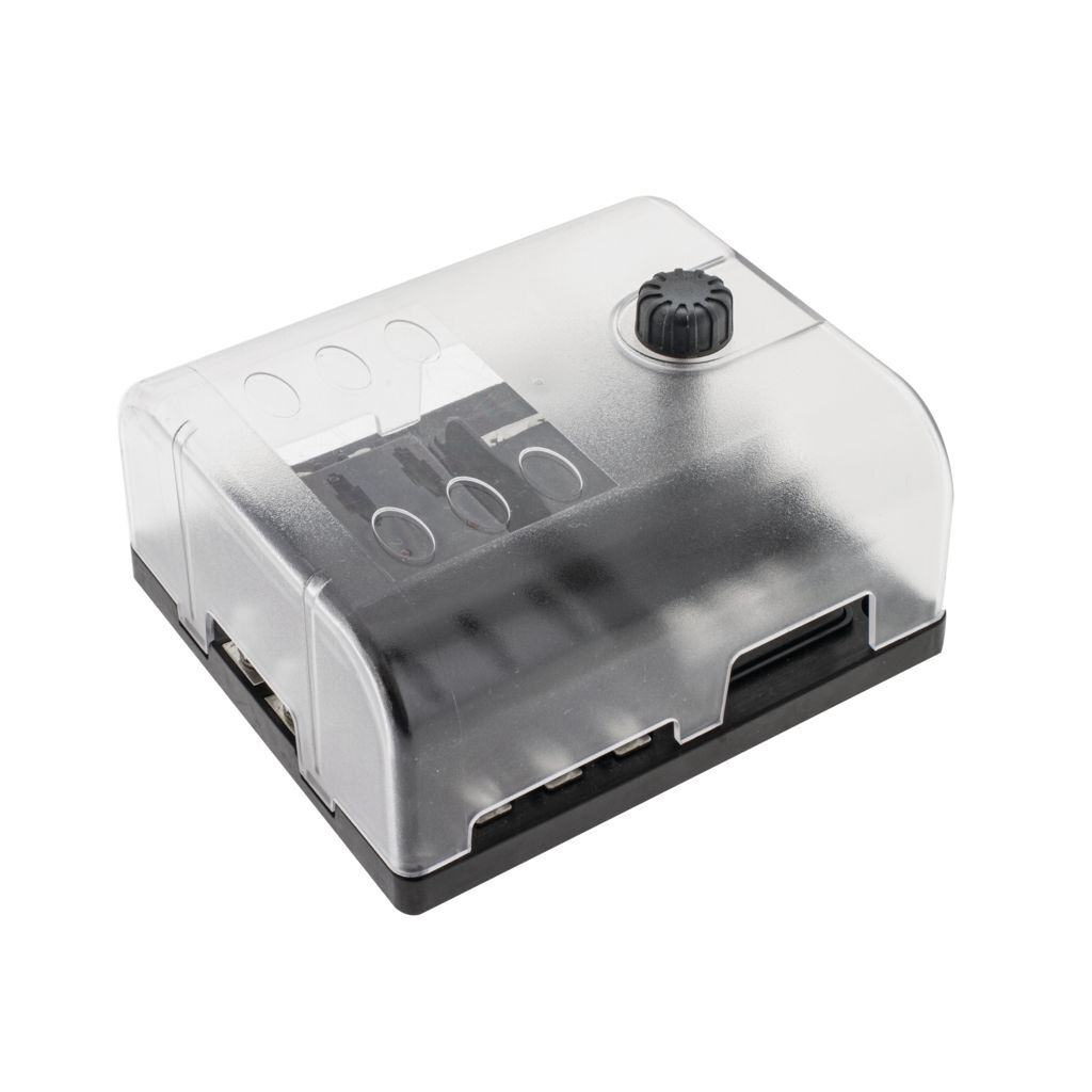 6 Way Weatherproof Blade Fuse/Distribution Box