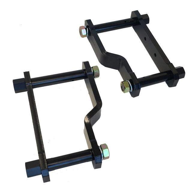 GUN26 2015-ON EXTENDED SHACKLES - PAIR Suitable For N80 Hilux