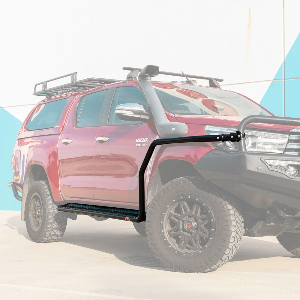 Challenger PB PC 2008-2016 039BSR All Black Side Step and Rail Package (50mm Bull Bar) - SKU MCC ...