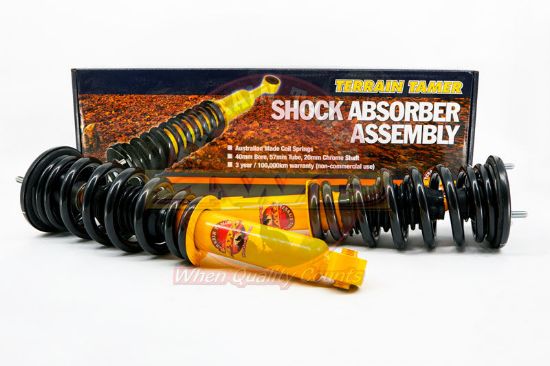 COIL OVER SHOCK ASSY PAIR RAISE 35MM TO 100KG TRITON MQ MR