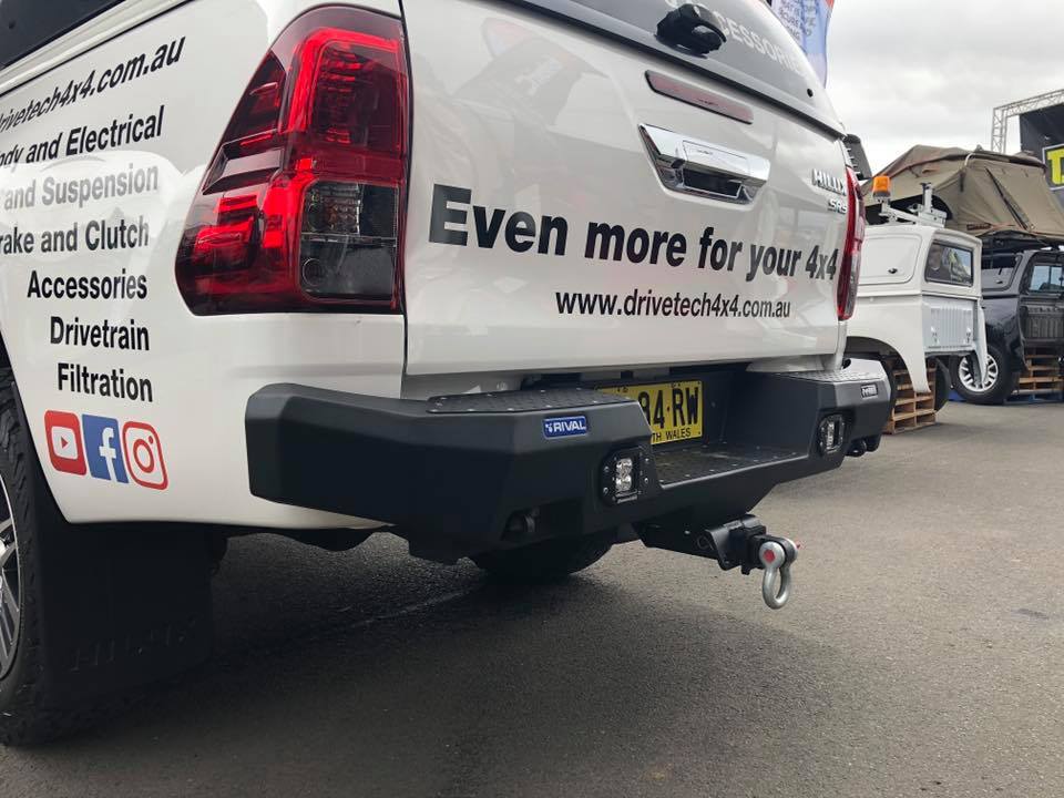 Drivetech 4x4 Rear Bar by Rival - Revo (2015-Current)