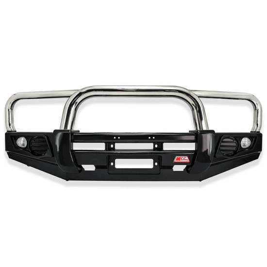 Navara D22 1997-2015 707-01 Falcon Bull Bar Triple Stainless Loops ...