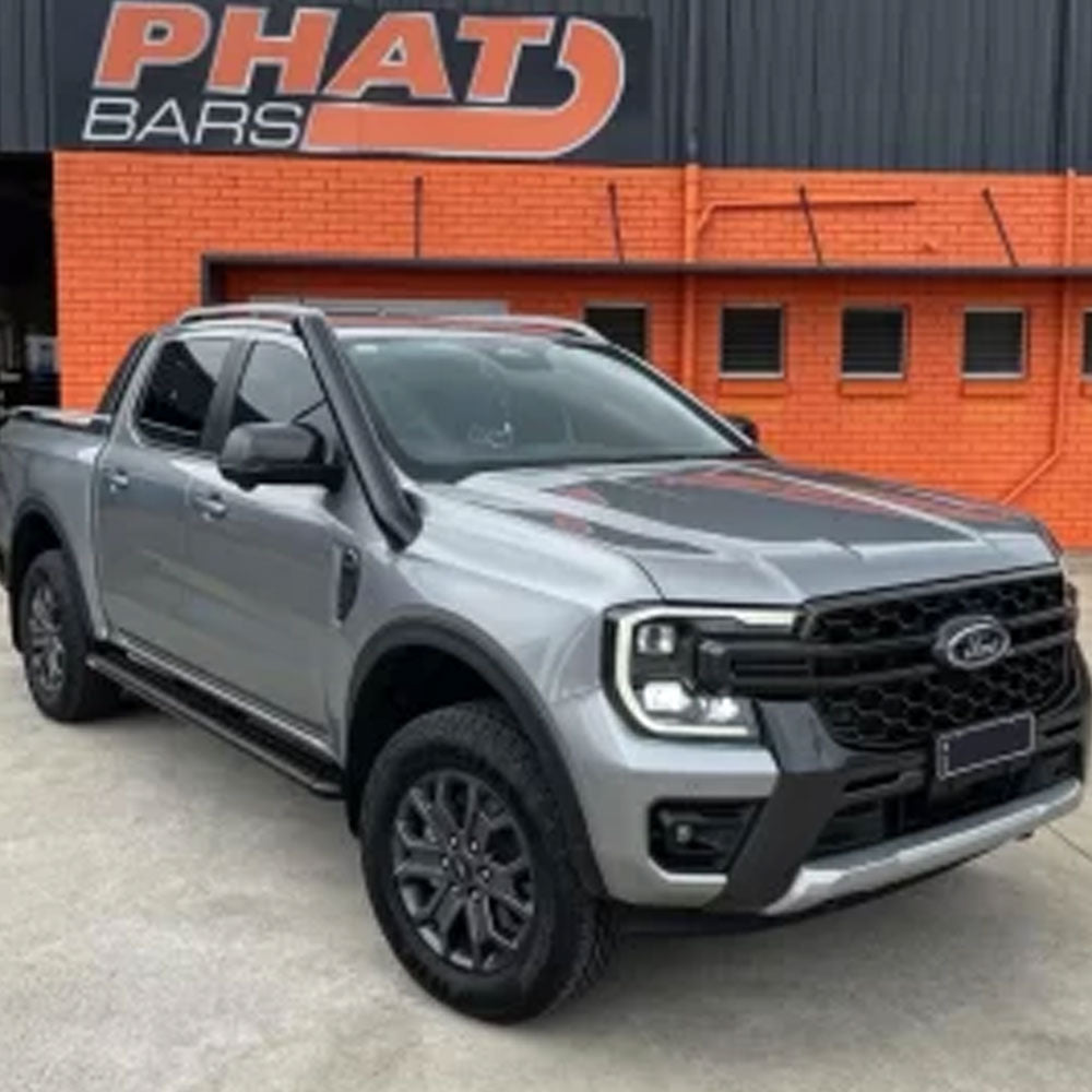 Ford Ranger (Next Gen) ANGLED Rock Sliders / Side steps