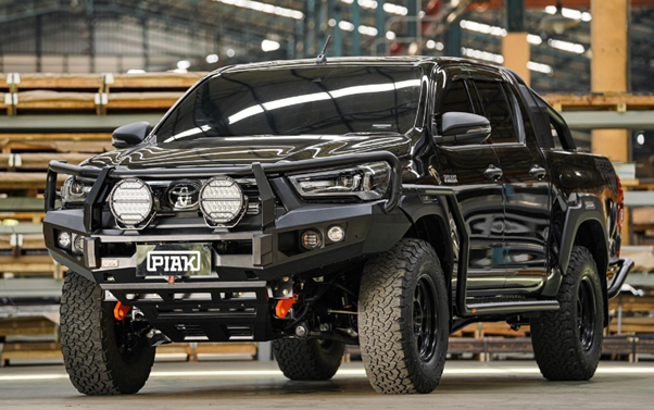 Piak 3 Loop Elite Front Bull bar Suitable for Toyota Hilux 2021+