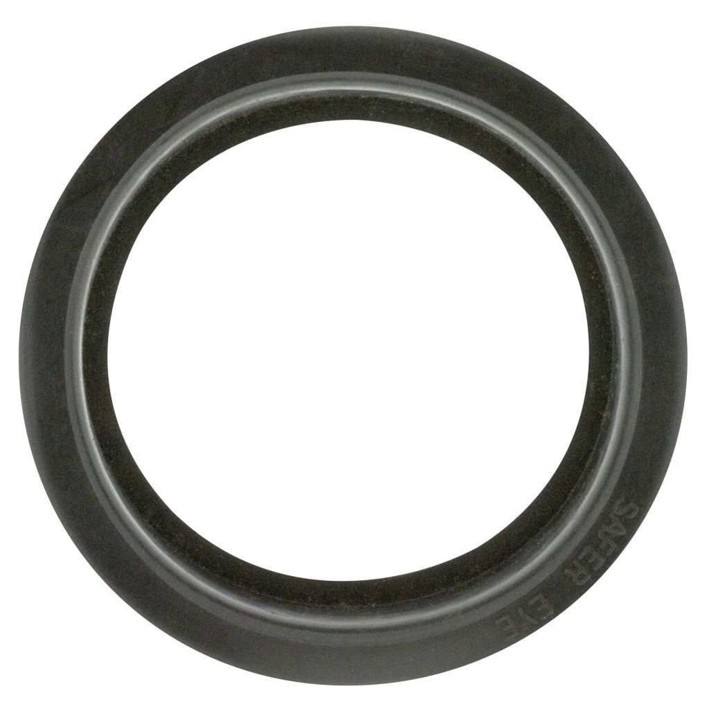 PKT 1 BLACK RUBBER GROMMET T/S ROUND ZEON LED LAMPS . 109mm ROUND