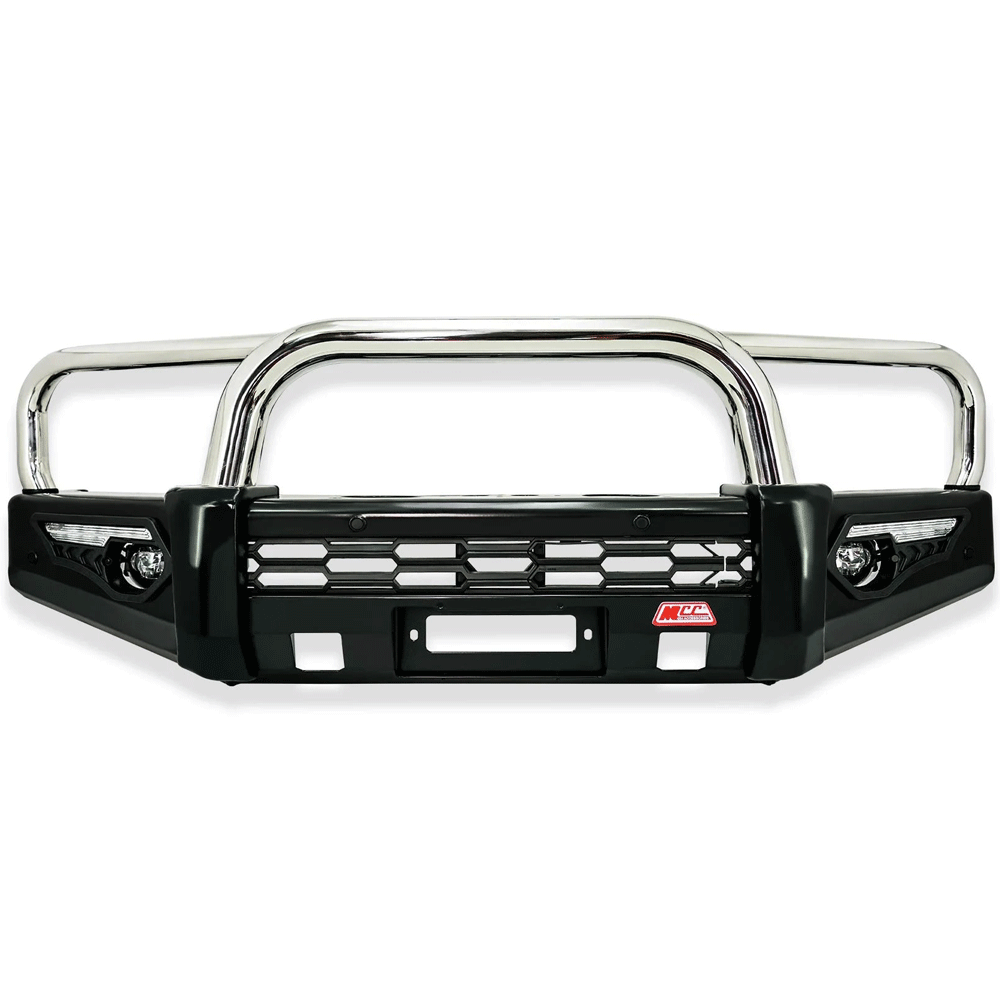 Patrol Y62 2012-2017 808-01 Phoenix Bull Bar Triple Stainless Loops ...