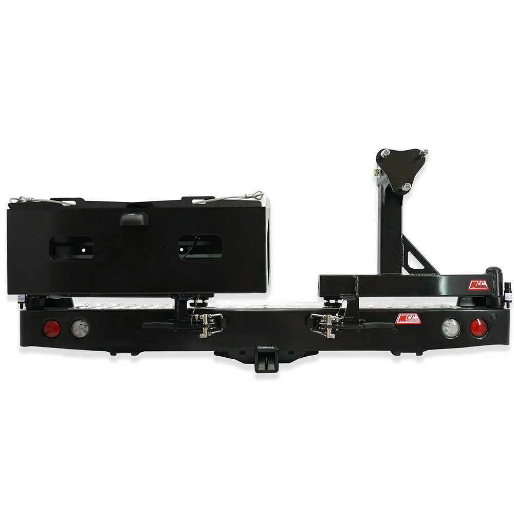 Ranger/BT50 2011-2021 022-02 Rear Wheel Carrier Double Jerry Can Holder ...