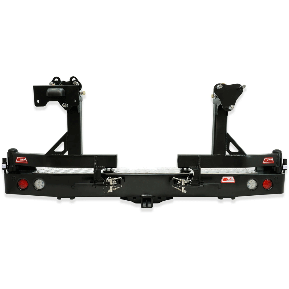 Pajero Sport QE 2015-2020 022-02 Rear Wheel Carrier Dual Wheels Carrier ...