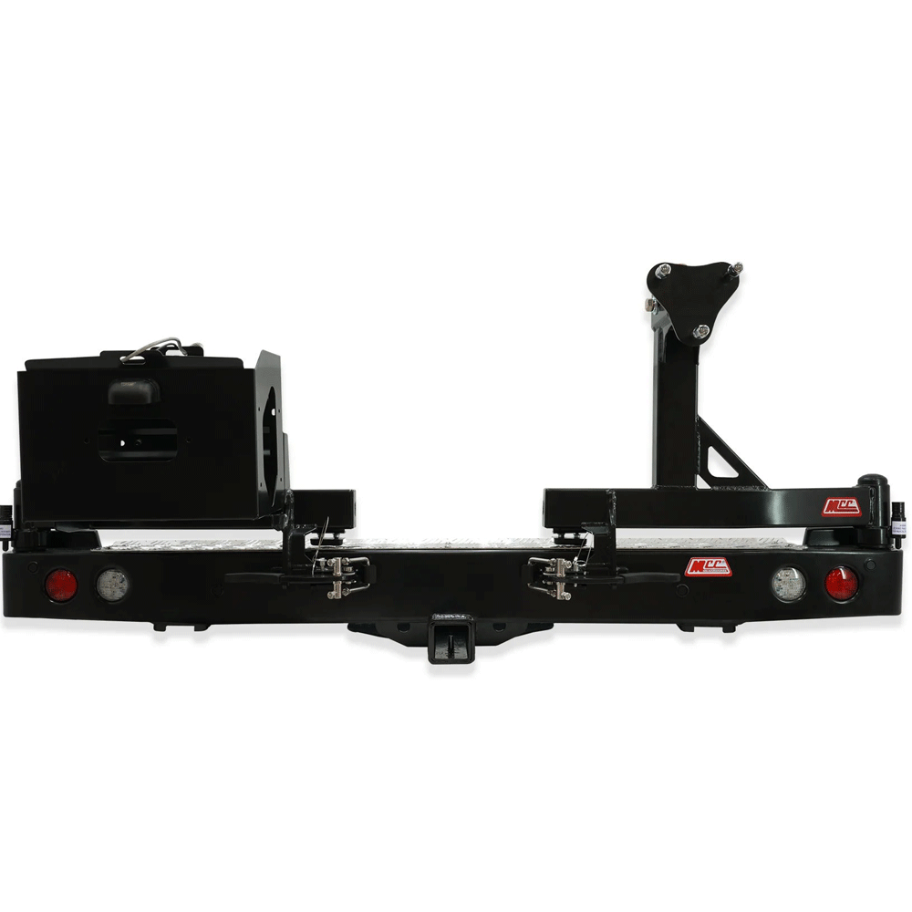 Pajero Sport QF 2020-On 022-02 Rear Wheel Carrier Single Jerry Can ...