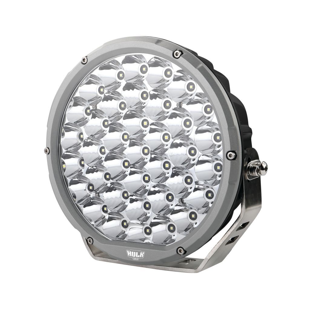 9inch Round LED Driving Light - Silver Bezel