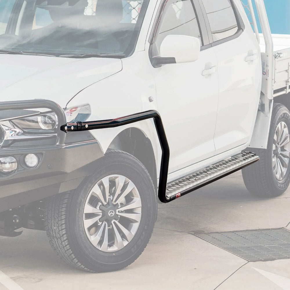 Triton MR 2019-Present 039BSR808 Side Step and Rail Package (Chrome ...