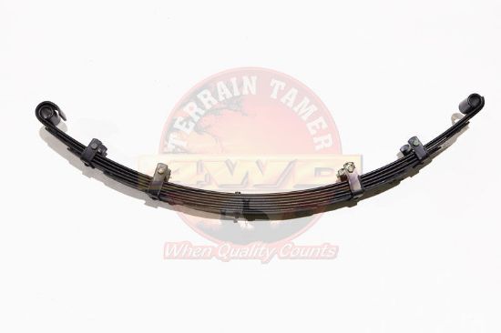 LEAF SPRING REAR RAISED 50MM -80KG 25MM LONGER MAIN LEAF