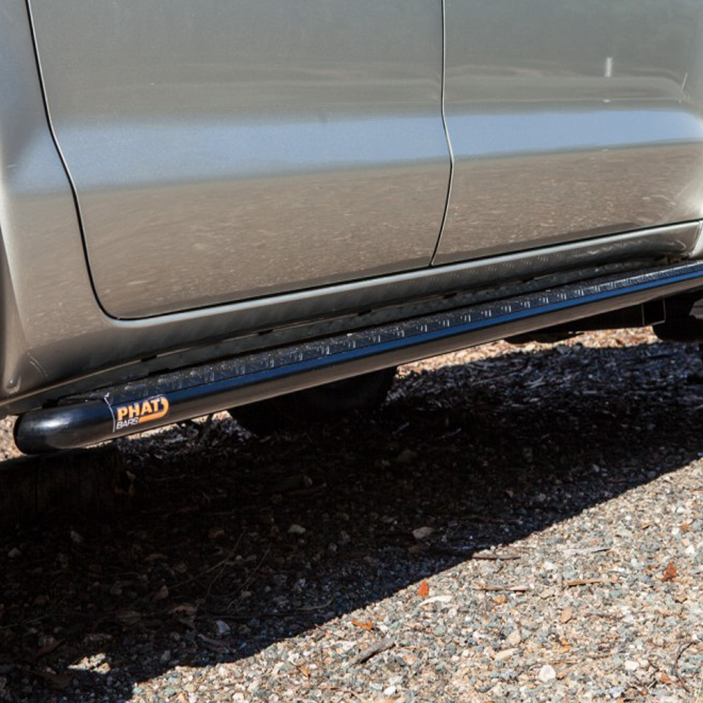 Suitable For Toyota Hilux N70 FLAT Rock Sliders / Side Steps – P/C Ally ...