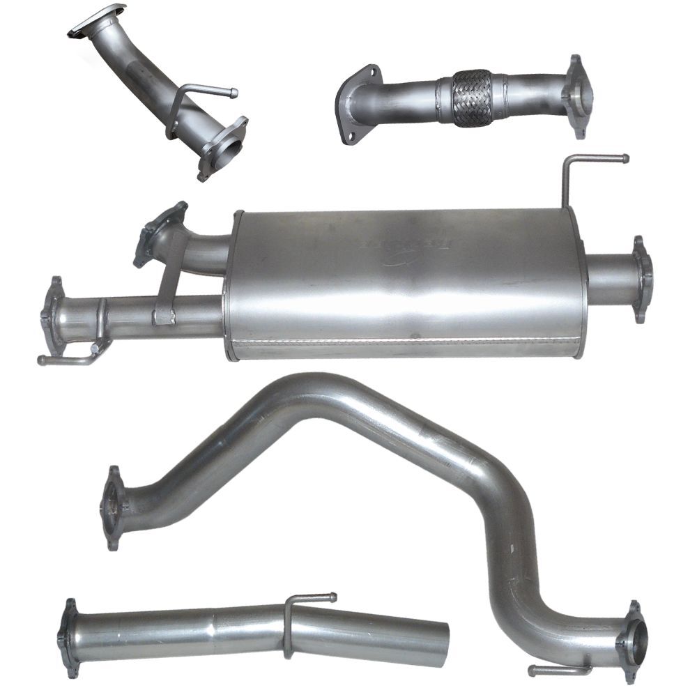 Suitable For Toyota LandCruiser 200 Series 4.5 V8TD DPF-Back Muffler ...