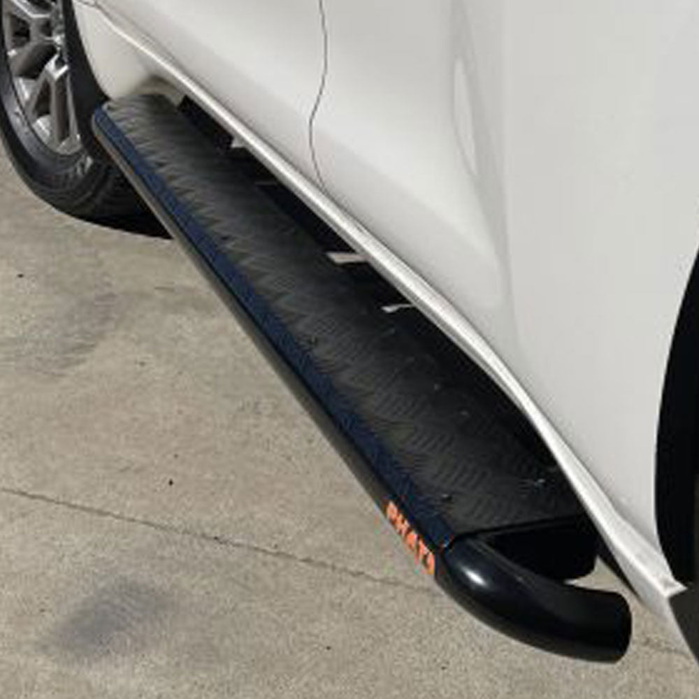 Suitable For Toyota Prado 150 Series FLAT Rock Sliders / Side Steps – P ...