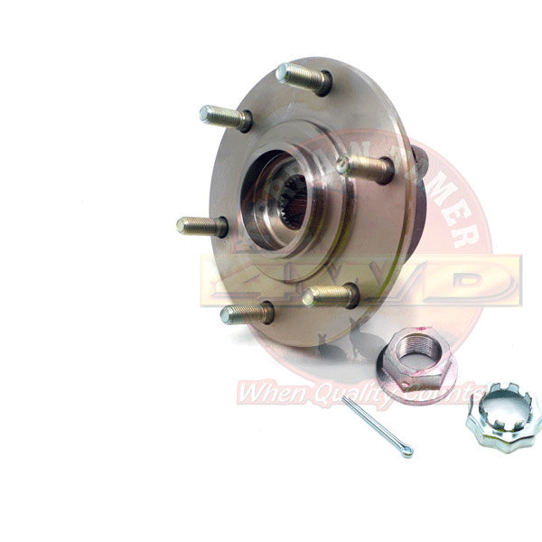 HUB ASSY FRONT AXLE PAJERO
