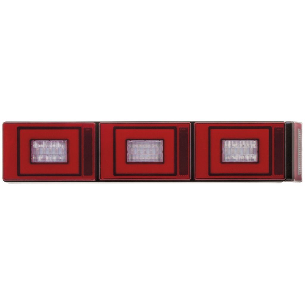 Zeon LED Jumbo Triple Combination Lamp with Side Indicator Stop/Tail ...