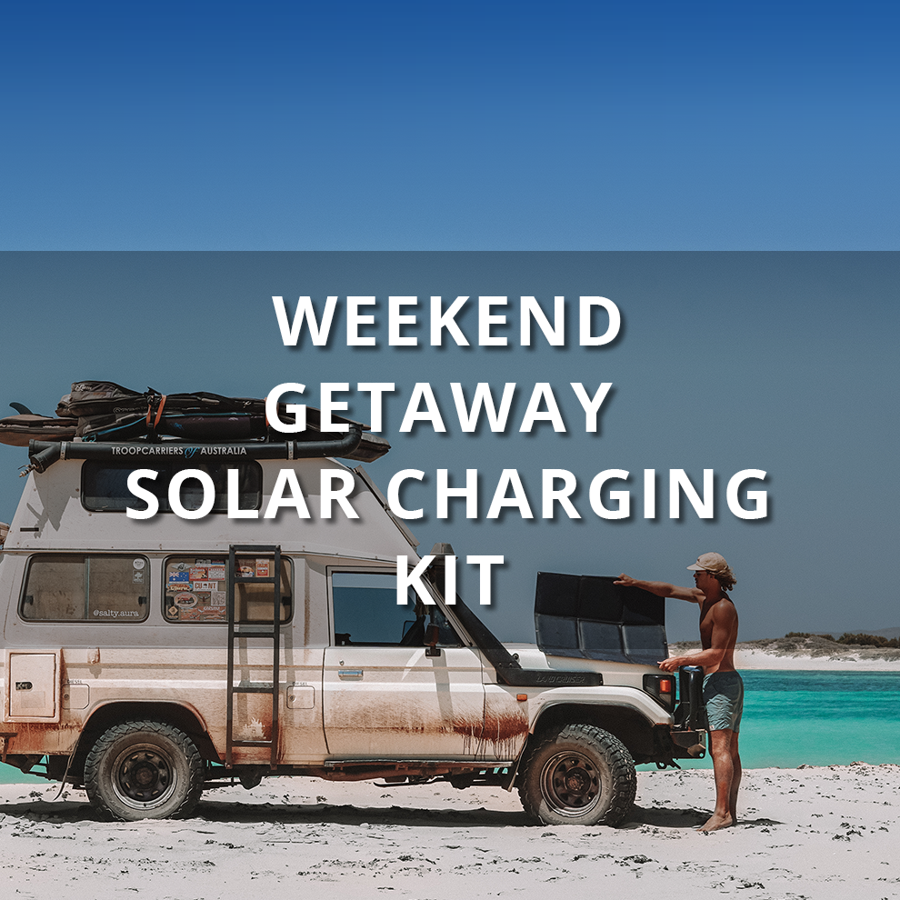 REDARC’s weekend getaway solar charging kit