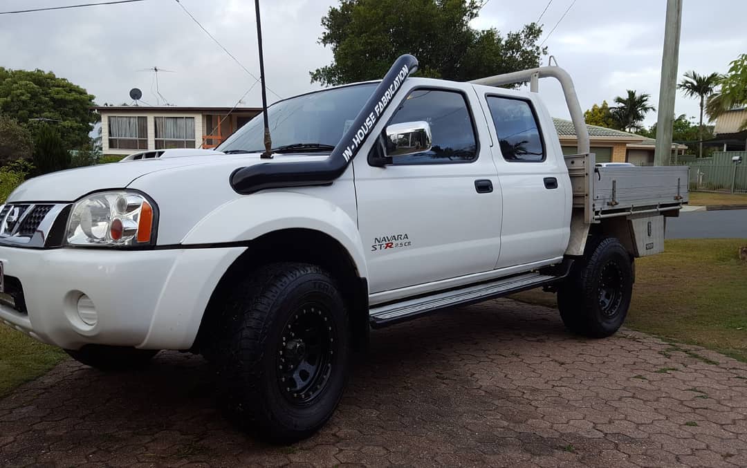 Nissan Navara D22 Stainless Steel Snorkel Kit