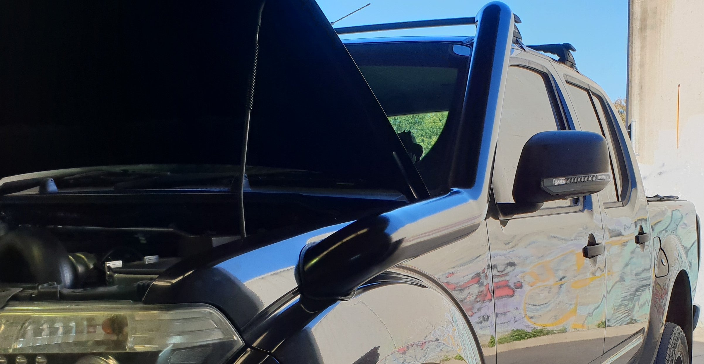 Nissan Navara D40 2.5L (2005-2015) Stainless Steel Snorkel Kit