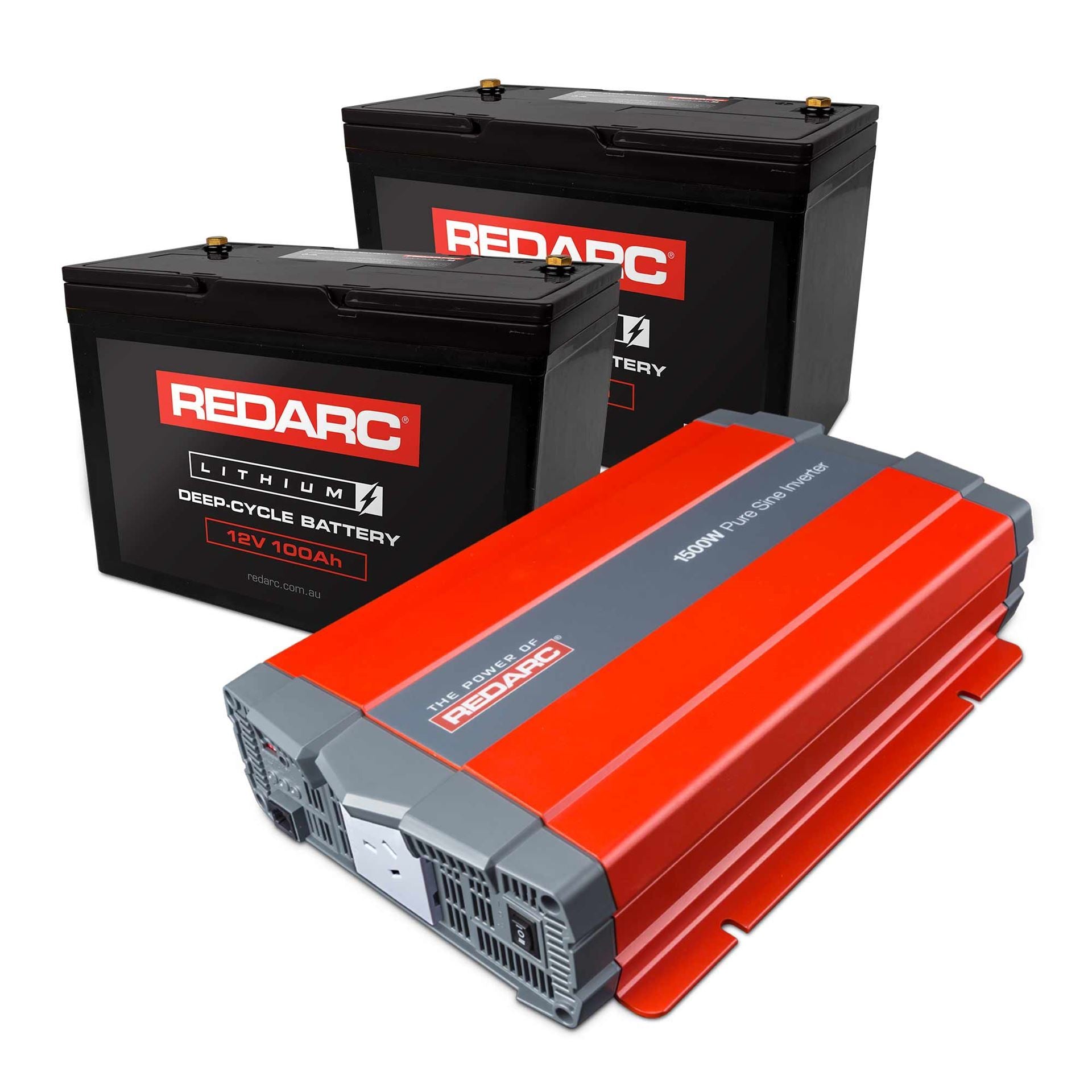 1500W Inverter and Battery Bundle