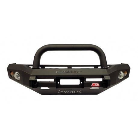 MCC Rocker Black Bullbar Single Loop Inc Fog Lights (Holden Colorado 7 ...