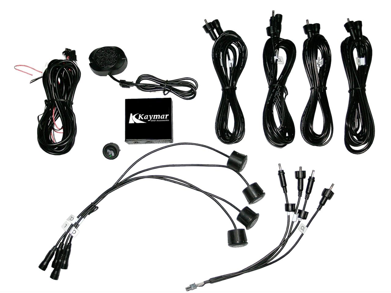Kaymar Reversing Sensor Kit To Suitable For Isuzu MU-X LS 2017 - 2021