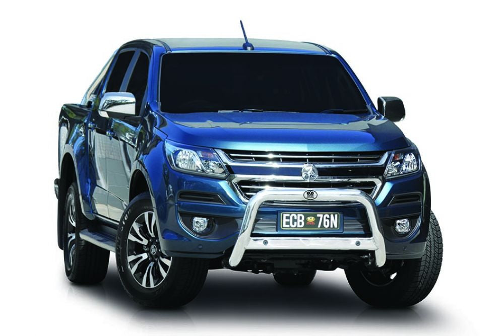 SUITABLE FOR HOLDEN COLORADO Nudge Bar (07/16 to 12/20) Finish: BLACK ...