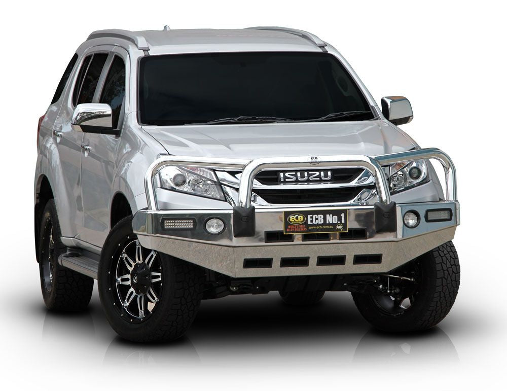 ISUZU MU-X Big Tube Bar® with Bumper Lights (11/13 to 01/17)PN ...