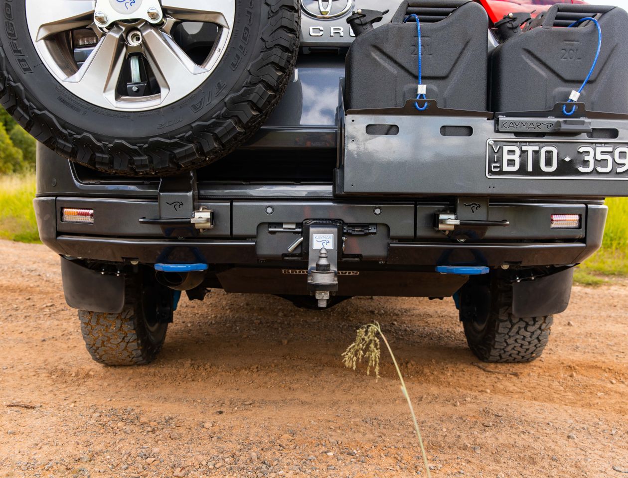 Kaymar Rear Bar to Suitable for Toyota Landcruiser 300 Series Sahara ...