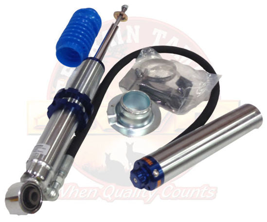 SHOCK ABSORBER FRT MONOTUBE WITH REMOTE RESERVOIR 40MM LIFT