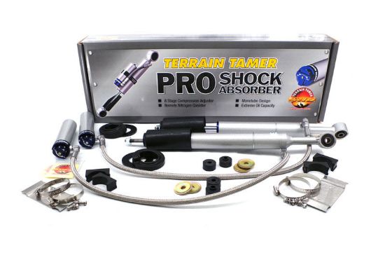 SHOCK ABSORBER FRT PAIR REMOTE RES 8 STAGE ADJUST 40MM LIFT